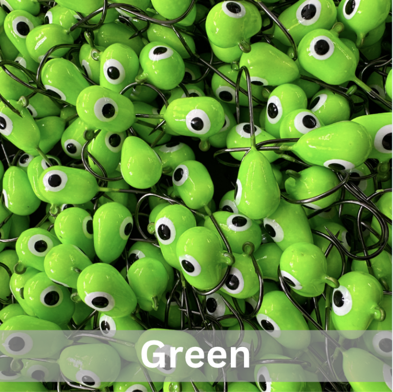 Black Nickel Collarless Floating Jig Head | Maumee Tackle