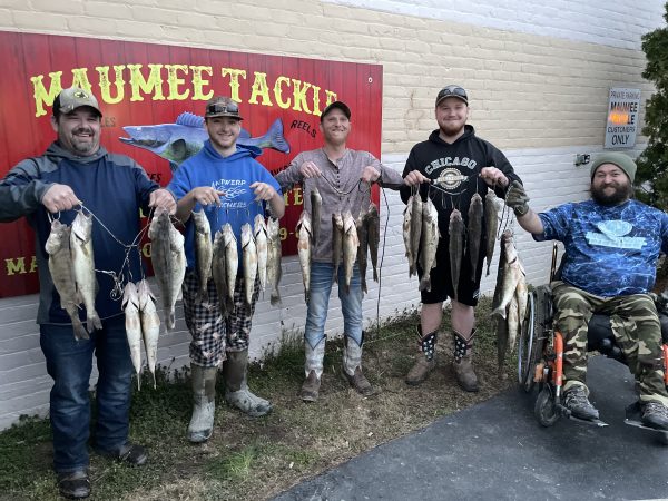 Maumee River walleye run report 4 April 2023